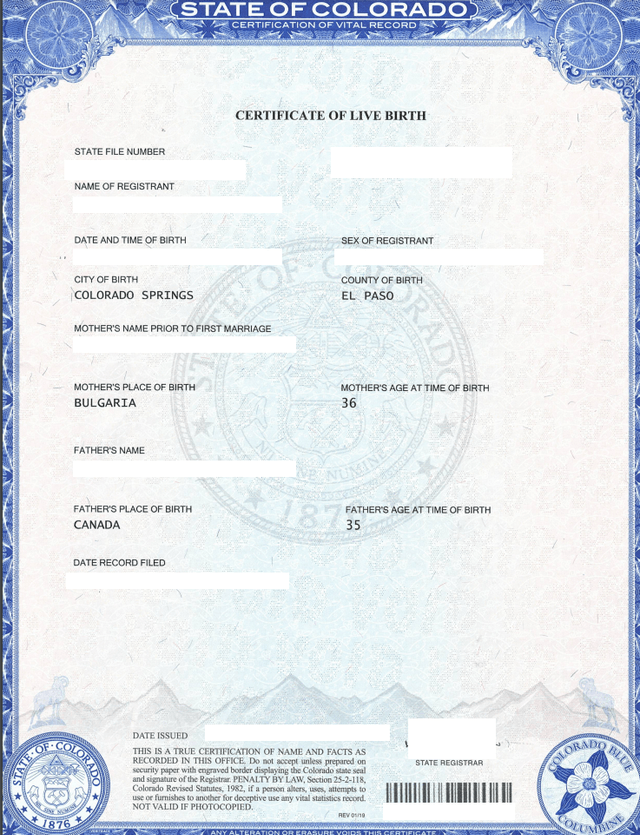 Order Colorado (CO) Birth Certificates with Confidence