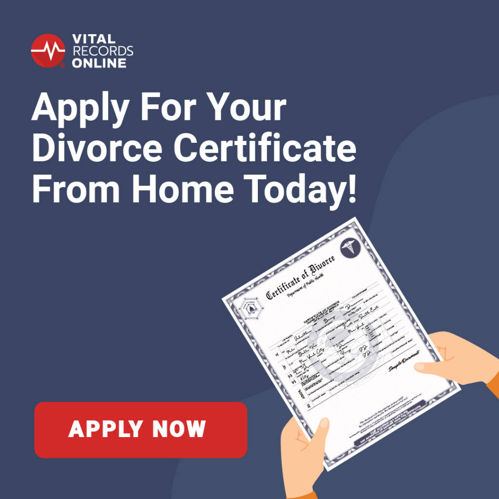 Divorce Certificate - Vital Records Online