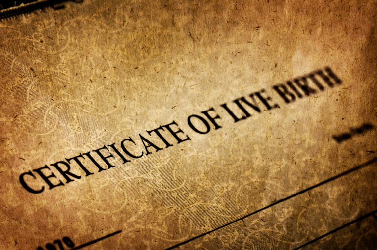 Learn About The History of Birth Certificates