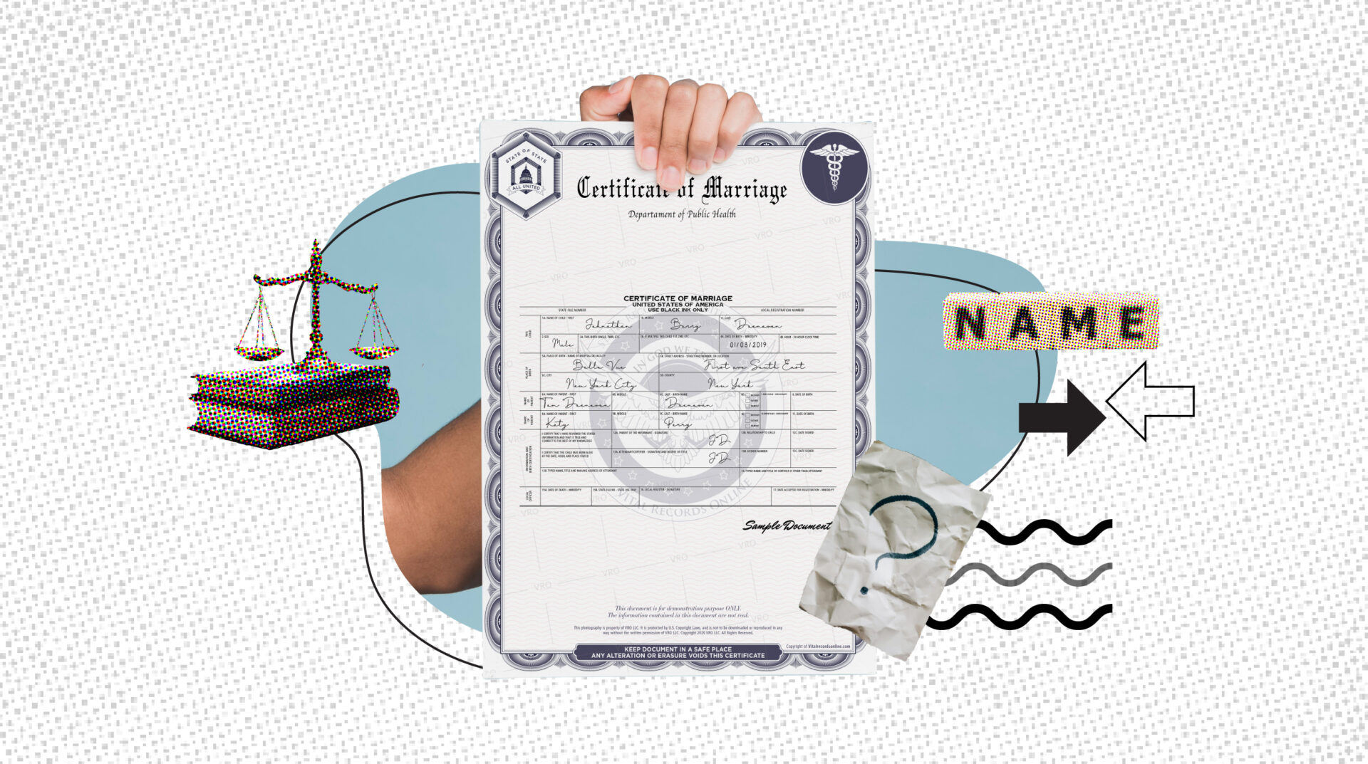 Why You Need a Marriage Certificate to Change Your Name | VRO